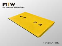 China 424-815-A130 Bulldozer Cutting Edge Loader Bucket Blade 4 Holes for sale