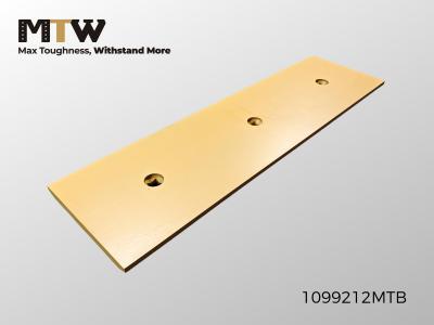 China 109-9212 Double Bevel Cutting Edge 3 Holes Heavy Duty Bulldozer Blade for sale
