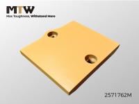 China 257-1762 Double Bevel Flat Blade 2 Holes Cutting Edge for sale