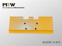 China 76078163 7S9559 Track Shoe SG203E-14-610 Single Grouser for D180 D180LGP Bulldozer for sale