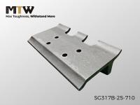 China KM3098/710 Track Shoe Single Grouser for Bulldozer Undercarriage for sale