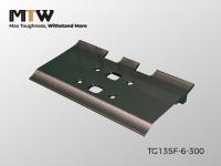 China TBG000-5L5300-12-0 Track Shoe Triple Grouser for Mini Excavator Undercarriage for sale