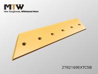 China 2782169EXTC5B Bolt-On Cutting Edge DBF 25×254×1071 6 Holes for Dozer Blade for sale