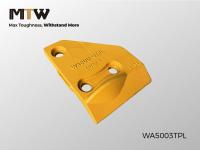 China WA5003TPL Half Arrow 3 Holes 10.2KG Wheel Loader Bucket Protection Segment for sale