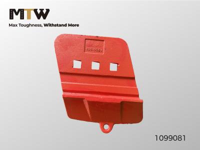 China 1099081 Right Hand Half Arrow Segment Heavy Duty Bucket Wear Part 48.5KG for sale