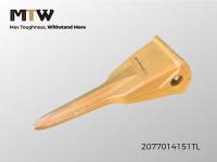 China 207-70-14151TL Tiger Long Bucket Tooth 8.8KG Excavator Wear Part for sale