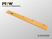 China BL6095MB Bolt On Cutting Edge WBF 10×95×1000mm Bucket Wear Part 7.4KG for sale