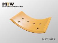 China BL5012MB Bolt On Cutting Edge OV 13×228×488mm Bucket Wear Part 10.6KG for sale