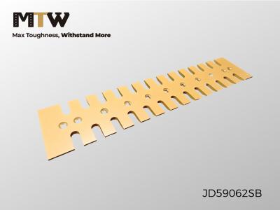 China JD59062S DSER Cutting Edge 22×330×1574mm Heavy Duty Bucket Wear Part 64.4KG for sale