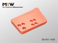 China 8E4541 HCEB End Bit 60×483×737mm Bulldozer Wear Part 136.5KG for sale