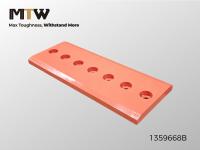 China Boron Steel Bulldozer Cutting Edges 60mm 9W4495 Heavy Duty Center for sale