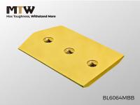 China BL6064MB DBF Cutting Edge 19×204×326mm Loader Bucket Wear Part 8.6KG for sale