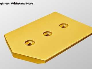 China BL6131MB DBF Cutting Edge 25×254×361mm Heavy Duty Wear Part 15.5KG for sale