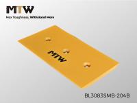 China BL3083SMB-204 DBF Cutting Edge 16×204×387mm Heavy Duty Wear Part 9.92KG for sale