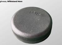 China WB115 Cast Button Wear Block Heavy Duty Wear Part 2.6KG for sale