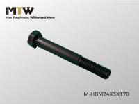 China M-HBM24X3X170 Hex Bolt M24×3.0×170mm Heavy Duty Undercarriage Wear Part 0.75KG for sale