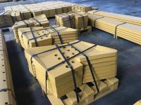 China MTW 500 Bulldozer End Bit 50mm 8E4199 105.9kg Manganese Steel for sale