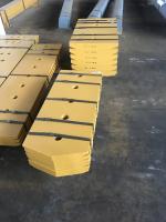 China 9W6657 Boron Steel Bulldozer Cutting Edges 45mm Heavier End 5 Holes for sale