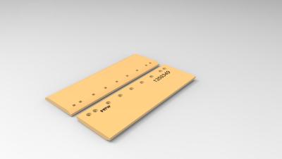China 1359349 DBF Grader Cutting Edge 60×406×1216mm Heavy Duty Wear Part 220.7KG for sale