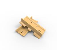 China Casting SG216D-14.3 D7 Single Grouser Track Pads 1P9808 for sale