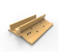 China SG280A-23 D375A Grouser Track Parts Pads Yellow 280 Link Pitch600mm Track Plates for sale