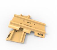 China ZX330 Double Grouser Track Shoes Pads DG216N-15.5-2000 for sale