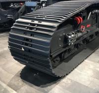 China EX200 Triple Grouser Track Shoe Plate 17.6kg Yellow 25CrMnB for sale
