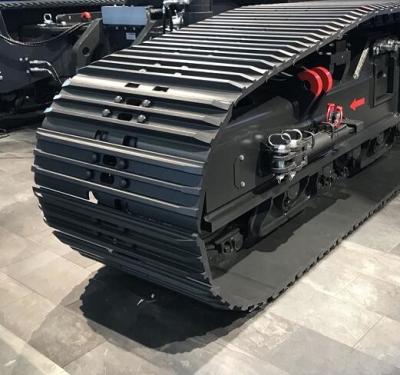 China EX200 Triple Grouser Track Shoe Plate 17.6kg Yellow 25CrMnB for sale