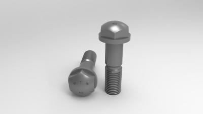 China Hdg Track Bolts 18-UNF 7H3596 Dacroment Geomet Zinc Plated for sale