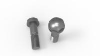 China 6V1792 Track Bolts 973 Heat Treatment Phosphating Hdg for sale