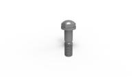 China Bluing 983 Track Bolts 14-UNF 7H3599 Carbon Steel Screw Thread for sale