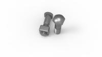 China Dia M20 Alloy Steel Screws 65mm 156-32-21321 Zinc Plated for sale