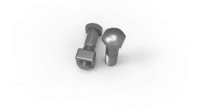 China Dia M20 Alloy Steel Screws 65mm 156-32-21321 Zinc Plated for sale