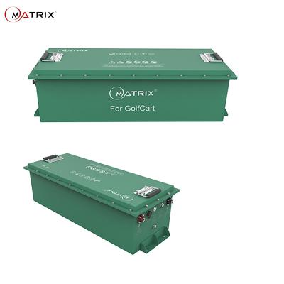 China 51.2V 160Ah LiFePO4 Golf Cart Lithium Battery Pack Deep Cycle BMS for sale