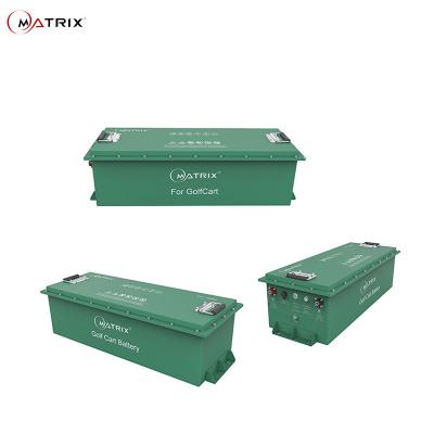 China 51.2V 160Ah LiFePO4 Battery Pack ABS Case Deep Cycle Golf Cart Lithium Battery for sale
