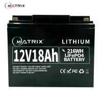 China 12V 18Ah LiFePO4 Battery Pack 32700 Cells 4S3P Long Life Solar Storage for sale