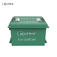 China 48V 51V 56Ah LiFePO4 Golf Cart Battery Lithium Ion EV Battery Replace Lead Acid for sale
