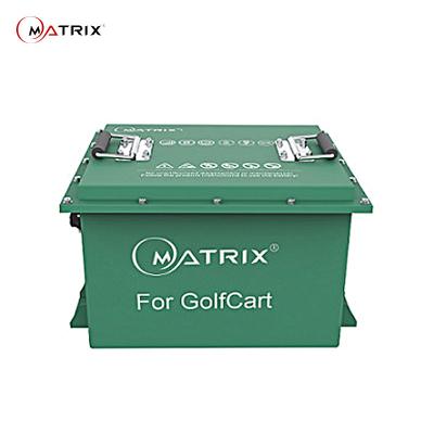 China 48V 51V 56Ah LiFePO4 Golf Cart Battery Lithium Ion EV Battery Replace Lead Acid for sale
