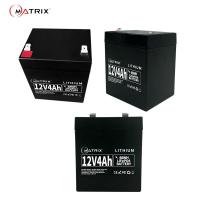 China 12V 4Ah Rechargeable LiFePO4 Battery Lead Acid Replacement IP54 for UPS for sale