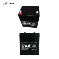 China 12V 4Ah LiFePO4 Lithium Battery for RV Marine Solar Golf Cart Backup Power for sale