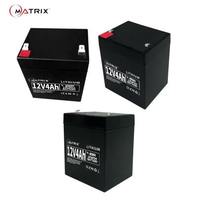 China OEM 12.8V 4Ah LiFePO4 Deep Cycle Battery for RV Solar System Yacht for sale