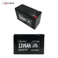 China 12.8V 6Ah LiFePO4 Deep Cycle Battery 72WH 4S1P for Solar RV Marine for sale