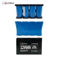 China ABS Shell 12v 6ah Lithium Ion Battery Eco Friendly Maintenance Free for sale