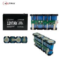 China LiFePO4 12v 7Ah lead acid battery replacement Deep cycle ABS boxes light weight for sale
