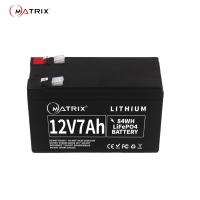 China Rechargeable 12.8V 7Ah LiFePO4 Battery for Backup Power Supply with BMS for sale