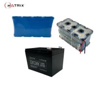 China BLACK 12v Lithium Ion Battery Rechargeable 12Ah From MATRIX for sale