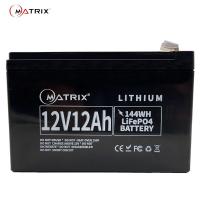 China 12V 12Ah LiFePO4 Lithium Battery Deep Cycle 3000 Cycles for UPS Solar for sale