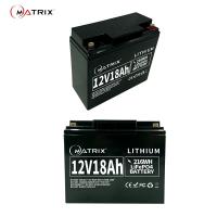 China 12V 18Ah LiFePO4 Deep Cycle UPS Battery 12.8V 3000 Cycles Lithium Ion Pack for sale