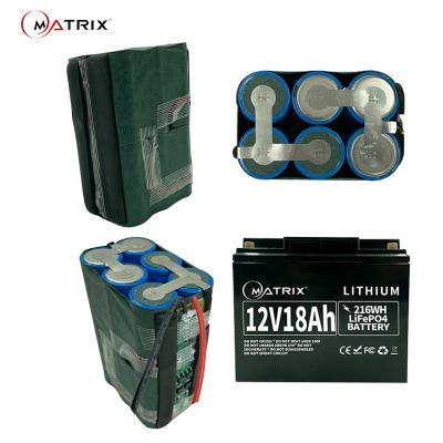 China 12.8V 18Ah LiFePO4 Lithium Battery Pack Long Life Maintenance Free for Solar UPS CCTV for sale