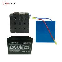 China 12 Volt 24ah Lithium-Ion Lifepo4 Deep-Cycle Battery For Computers Servers for sale